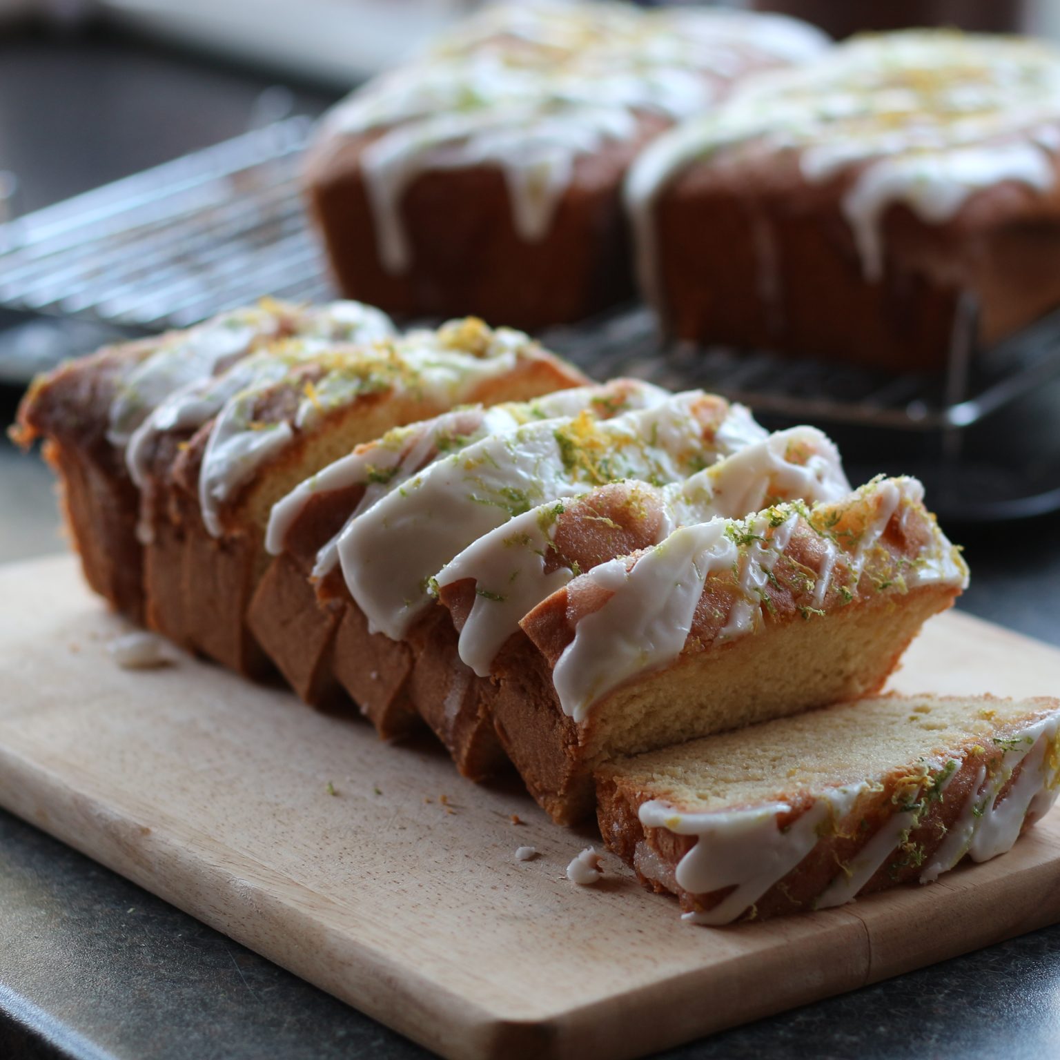 Lemon Drizzle Loaf Cake - Abba Cakes